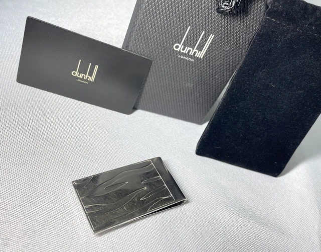 FERMASOLDI DUNHILL ORIGINALE raro modello fuoco argento opaco ...