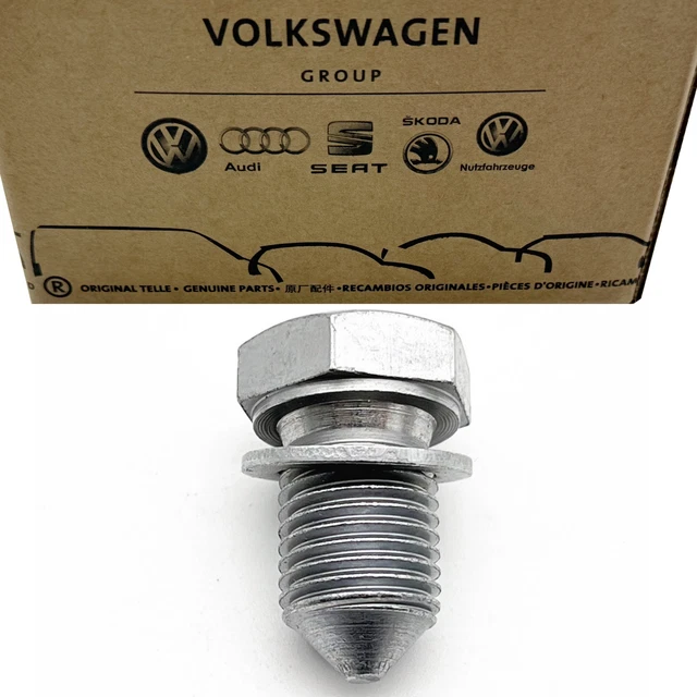 ORIGINAL VW ÖLABLASSSCHRAUBE Ölwanne M14x1,5 Länge Für Audi Seat Skoda ...