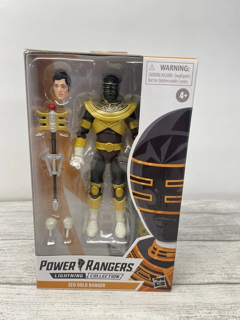 POWER RANGERS LIGHTNING Collection Zeo Gold Ranger 6-Inch Action Figure ...