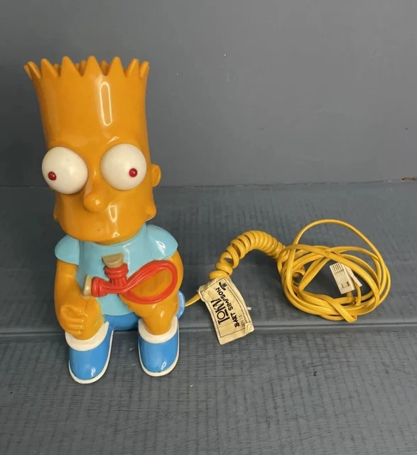 THE SIMPSONS BART Simpson Corded Landline Telephone 1990. Vintage Retro ...
