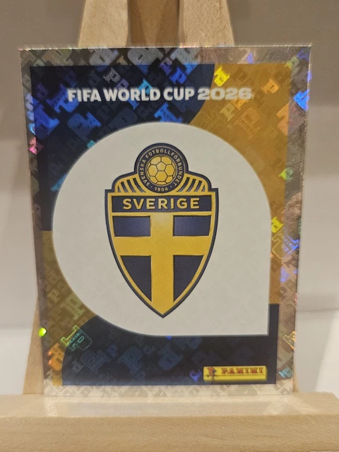 PANINI WORLD CUP 2026 Sticker SWEDEN BADGE (SWE1) £1.17 - PicClick UK