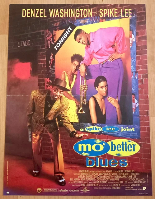 MO' BETTER BLUES - Spike LEE, Denzel Washington - Affiche Cinéma 40x60 ...