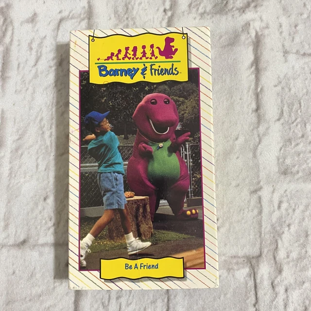VINTAGE KIDS TV Barney And Friends Be A Friend VHS VCR Video Tape £15. ...