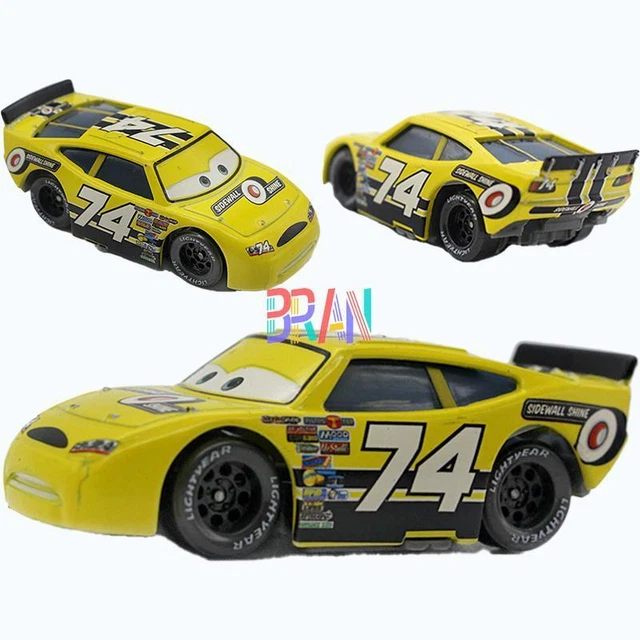 DISNEY PIXAR CARS NO.74 SIDEWALL SHINE Diecast Model Toys Cars 1:55 Kid ...