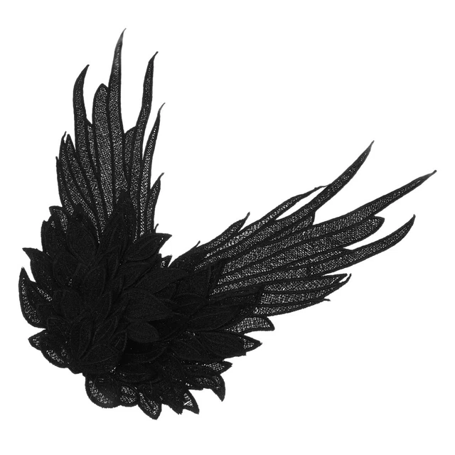 TRADITIONAL EMBROIDERY APPLIQUE Clothes Repairing Patch Angel Wings ...