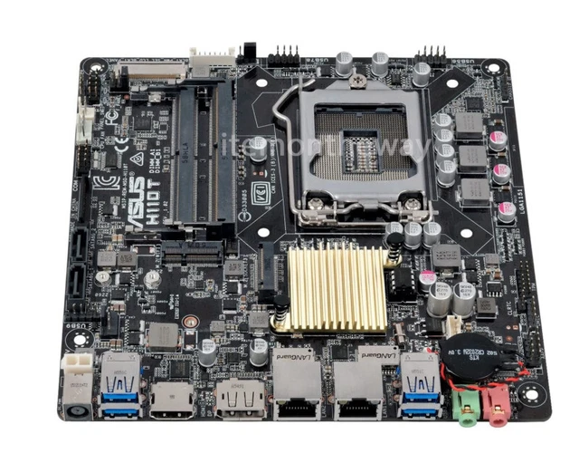 ASUS H110T LGA 1151 Intel H110 DDR4 DIMM USB3.0 HDMI Mini-ITX ...