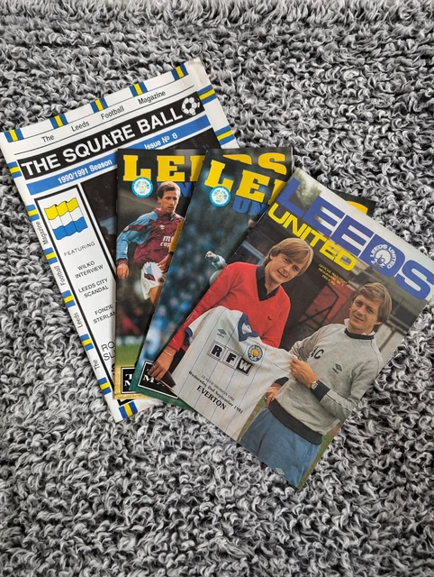 LEEDS UNITED FOOTBALL programmes bulk £4.00 - PicClick UK