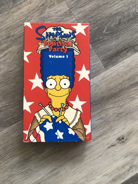 THE SIMPSONS POLITICAL Party Volume 1, VHS Tape £4.54 - PicClick UK