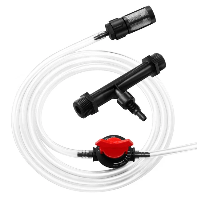 GARDEN FERTILIZER INJECTOR Venturi Drip Irrigation Kit Ibc Tote ...