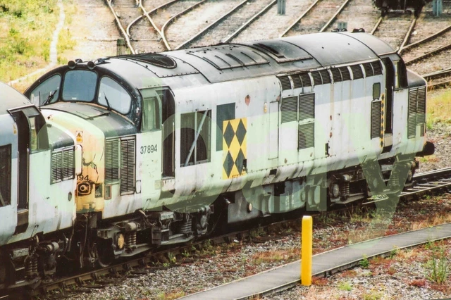 UK RAILWAY PHOTOGRAPH Class 37 Locomotive 37894. RM37-1938 £1.70 ...