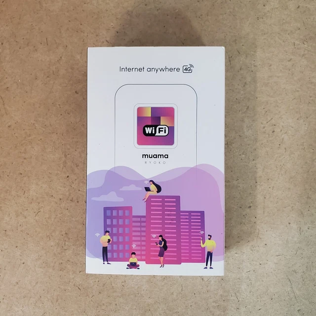 MUAMA RYOKO 4G-LTE Mobile Portable WiFi Hotspot Router With SIM $48.99 ...