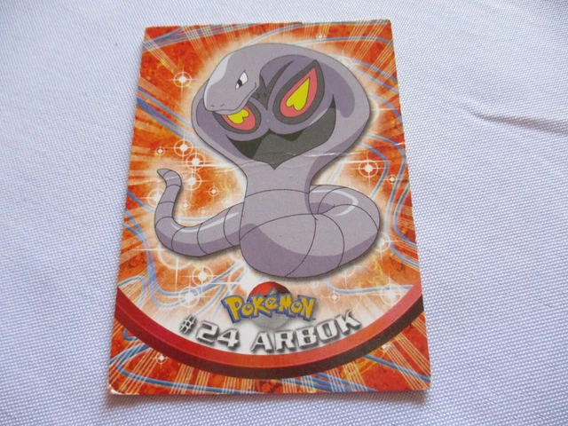 CARTE POKEMON &ARBOK 24" tv animation edition vintage EUR 4,00 ...