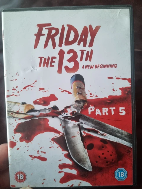 FRIDAY 13TH PART 5 A New Beginning DVD £8.00 - PicClick UK