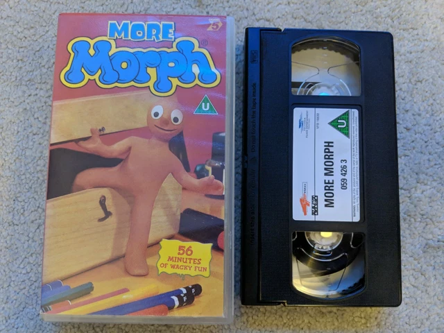 MORE MORPH VHS Video Tony Hart 1970'S Classic Kids Tv £8.99 - PicClick UK