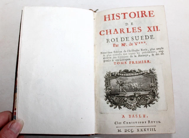 HISTOIRE DE CHARLES XII ROI DE SUEDE par VOLTAIRE, 9e EDITION de Ch ...