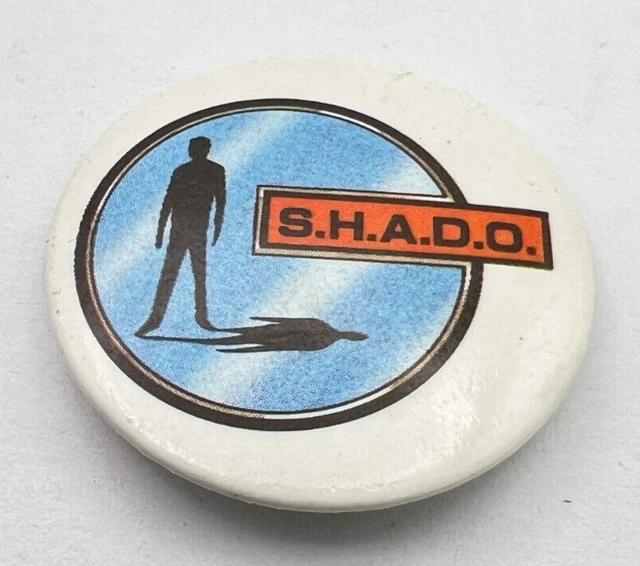 TV SERIES UFO S.H.A.D.O Pin Badge 1986 Anderson Burr Pictures 38 mm £13 ...