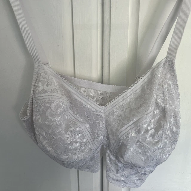 MARKS & SPENCER M&S Lace Non-Wired White Bralet Bralette Size 20 £6.00 ...