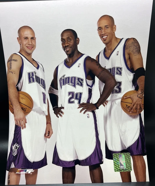 SACRAMENTO KINGS 2003 -2004 saison Mike Bibby Bobby Jackson Doug ...