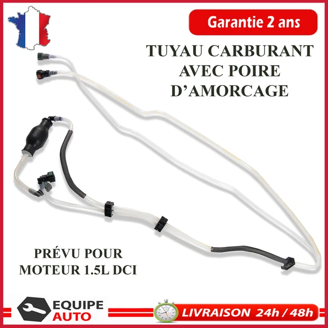 TUYAU DE CARBURANT Poire D'Amorcage Pour 1.5 Dci 8200050936 8200218942 ...