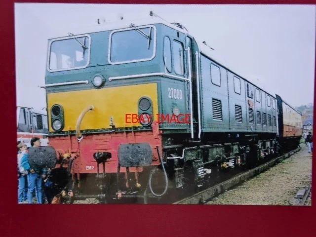PHOTO BR Class 77 Electric Loco No 27000 Electra View 3 £1.85 - PicClick UK