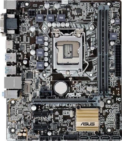 ASUS H110M-PLUS SCHEDA madre Intel H110 socket micro ATX 1151 #156843 EUR 53,99 - PicClick IT
