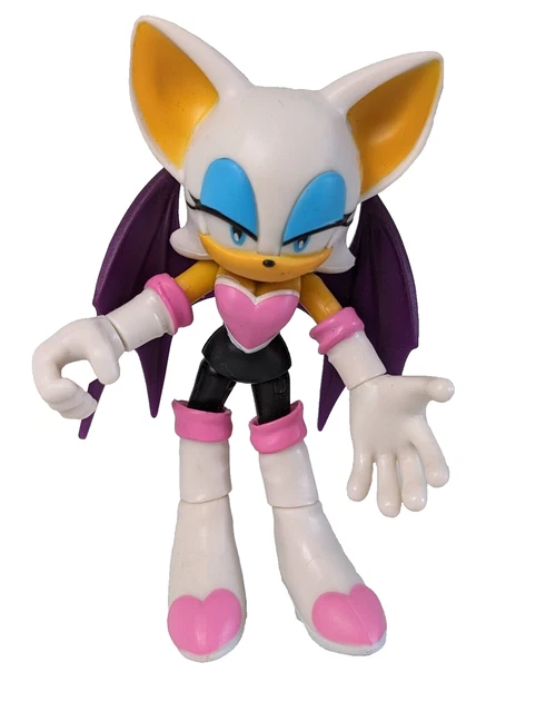 SONIC THE HEDGEHOG - Rouge The Bat 4" Action Figure Jakks Pacific 2022 ...