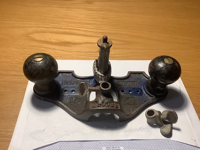RECORD 071 Hand Router Plane Welded Sold For Restoration £30.00 ...