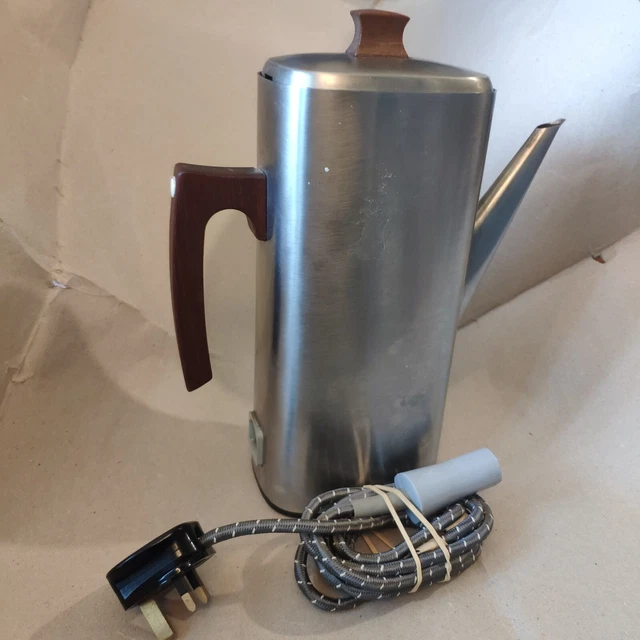 VINTAGE RUSSELL HOBBS Coffee Percolator 2 Pint 1970s Model 3008 ...