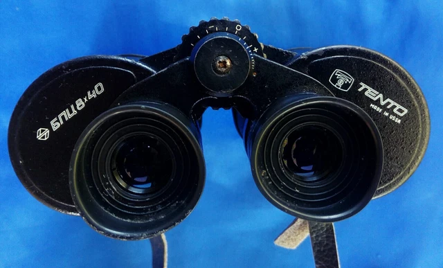 RARE VINTAGE RUSSIAN БПЦ Jumelles TENTO 8x40 Fernglas Binoculars ...