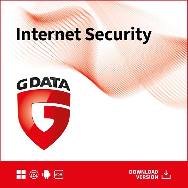 G DATA INTERNET Security 2025 | 3 Geräte | 1 Jahr | für PC, Mac ...