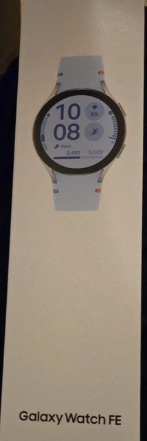SAMSUNG GALAXY WATCH FE Silver BRAND NEW £147.50 - PicClick UK