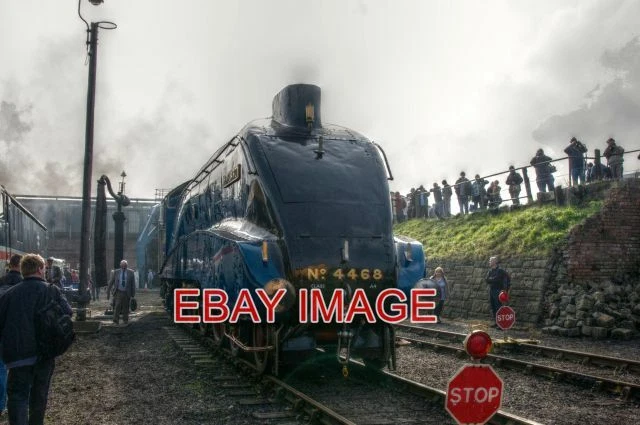 PHOTO LNER Class A4 4468 Mallard At Barrow Hill £1.00 - PicClick UK