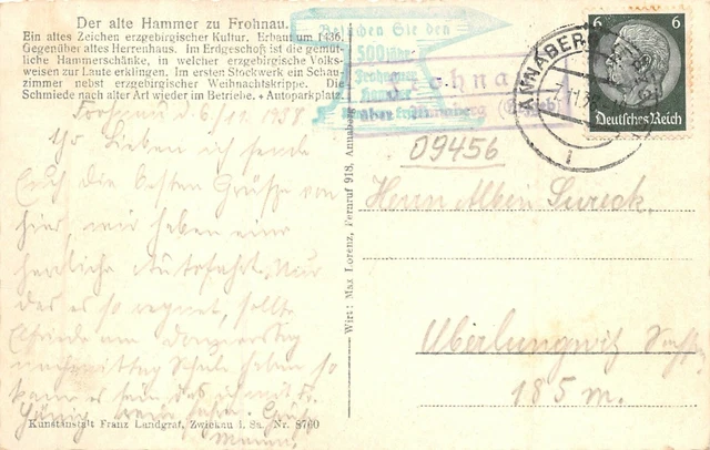 THE OLD HAMMER mill in Frohnau, a symbol of Erzgebirge culture ...