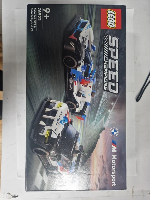 LEGO SPEED CHAMPIONS: BMW M4 Gt3 & BMW M Hybrid V8 Race Cars (76922) £ ...