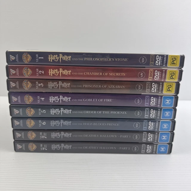 HARRY POTTER DVD Complete Collection 8 Film 16 Disc Special Edition Set ...