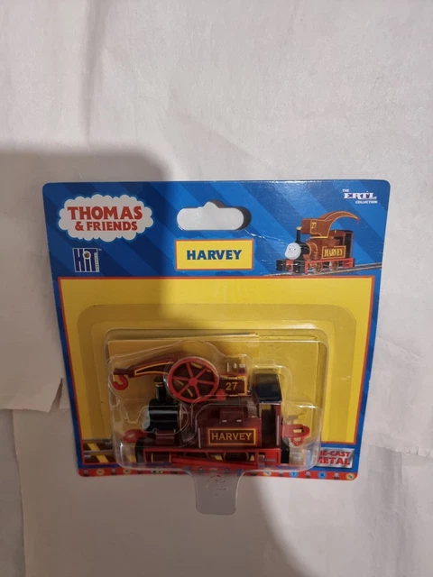 THOMAS THE TANK Engine & Friends ERTL HARVEY TRAIN DIECAST NEW AND ...