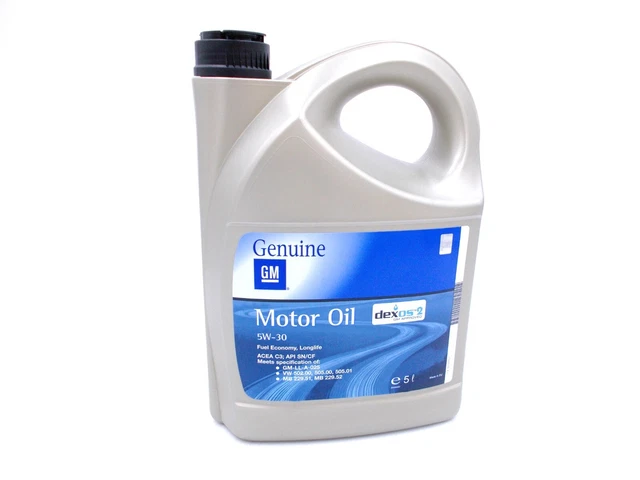 ORIGINAL GM OPEL engine oil Dexos 2 longlife 5W30 5 liters 1942003 £33. ...