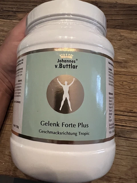 JOHANNES VON BUTTLAR Gelenk forte Plus, Waldfrucht, MHD 08/2023, OVP ...