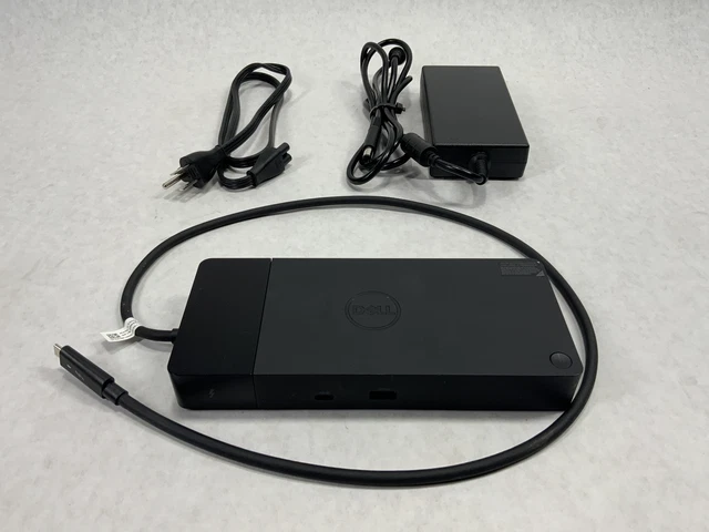 DELL K20A WD19TBS USB-C Thunderbolt 3 Docking Station + 180W A/C Power ...