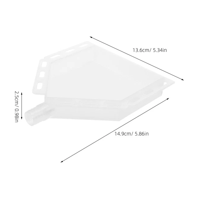AIR CONDITIONER DRIP Tray Condensate Pan With Drain Hole Screw Water ...