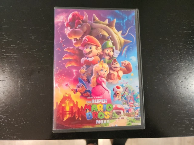 THE SUPER MARIO Bros dvd with custom artwork FREE SHIPPING Nintendo $8. ...
