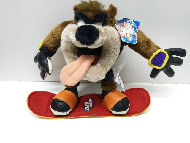 VINTAGE WARNER BROS Looney Tunes TAZ Tasmanian Devil Wizard/Snowboard ...