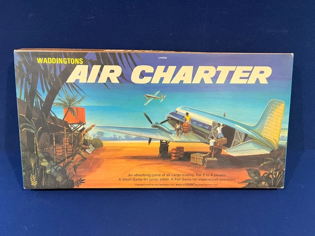 WADDINGTONS AIR CHARTER Board Game - Free Uk Postage!! £25.00 - PicClick UK