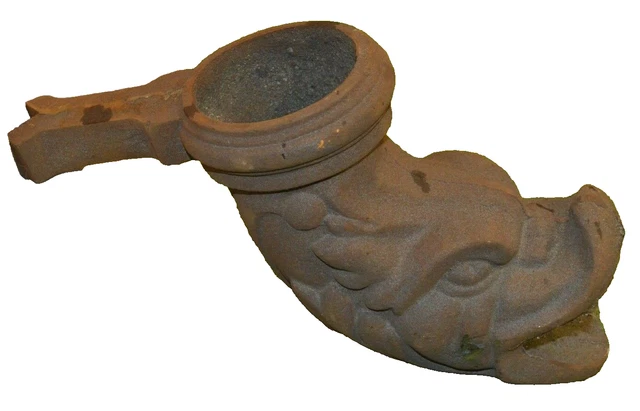 GUTTER DOWNSPOUT / Cast Iron Dolphin £87.15 - PicClick UK