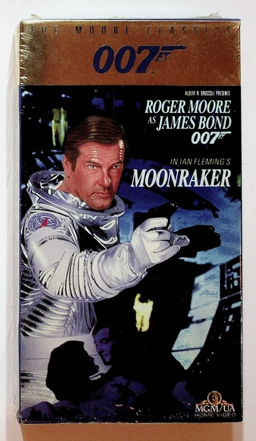 1988 JAMES BOND Moonraker VHS Roger Moore MGM / UA - SEALED £15.36 ...