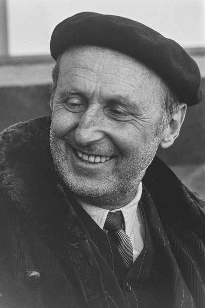 BOURVIL ON THE set of the film L'Arbre de Noel in 1969 Historic Old ...