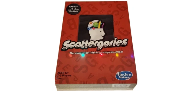 HASBRO GAMING SCATTERGORIES New Table Top Game Board Game NEW! £32.04 ...