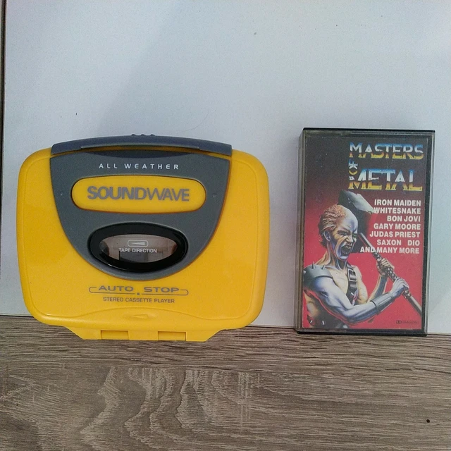 WALKMAN SOUNDWAVE CASSETTE d'époque EUR 29,99 - PicClick FR