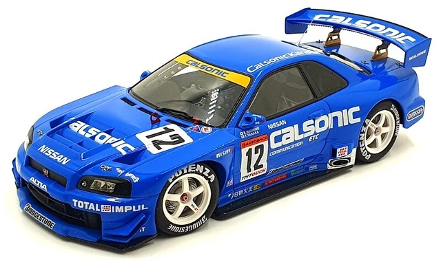 AUTOART 1/18 SCALE 80284 Nissan Skyline GT-R34 JGTC 2002 Calsonic #12 With Case £349.99 ...