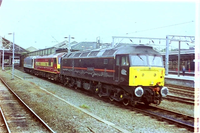 35MM RAILWAY COLOUR Negative Class 47 798 at Crewe £1.75 - PicClick UK
